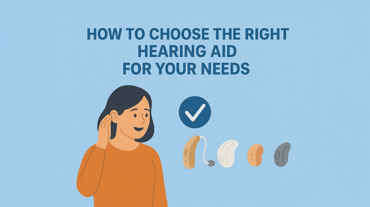 How To Choose The Right Hearing Aid For Your Needs